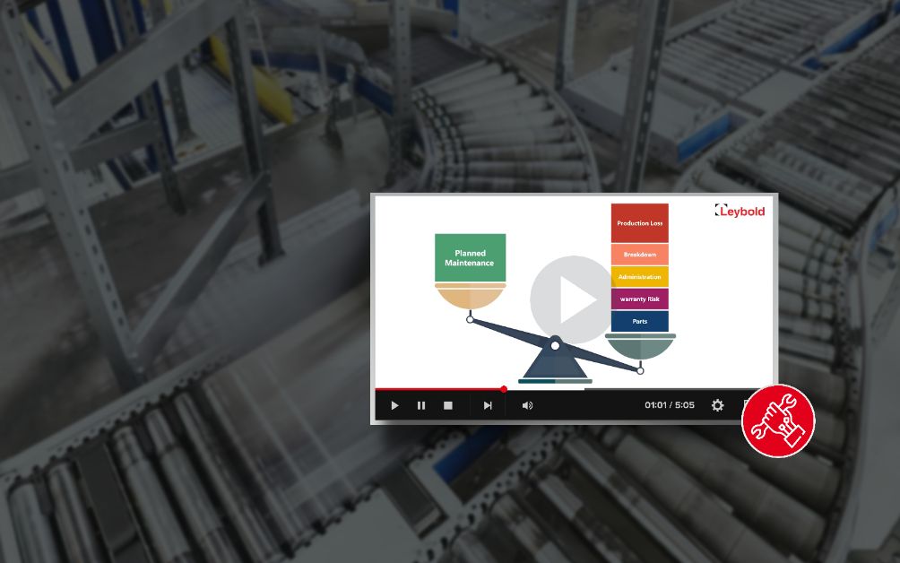 Protect your production process with genuine spare parts - Leybold