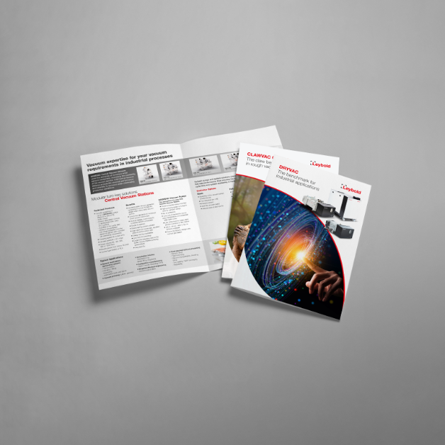 Product brochures fore vacuum - Leybold