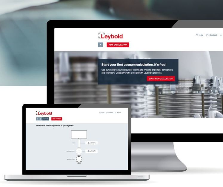 Leybold Launches Two Vacuum Calculation and Simulation Tools - Leybold USA